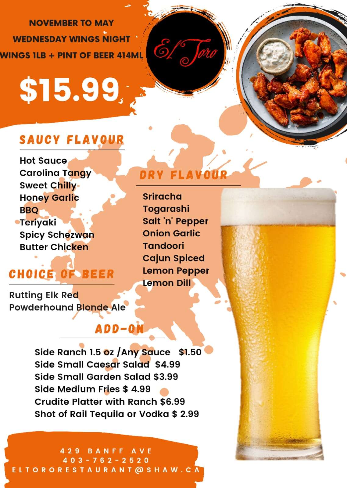 Eltorobanff - Mexican Banff Restaurant